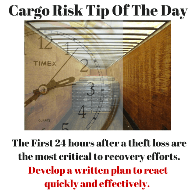 Cargo Risk Tip of the Day! — Carrier Risk Solutions, Inc.