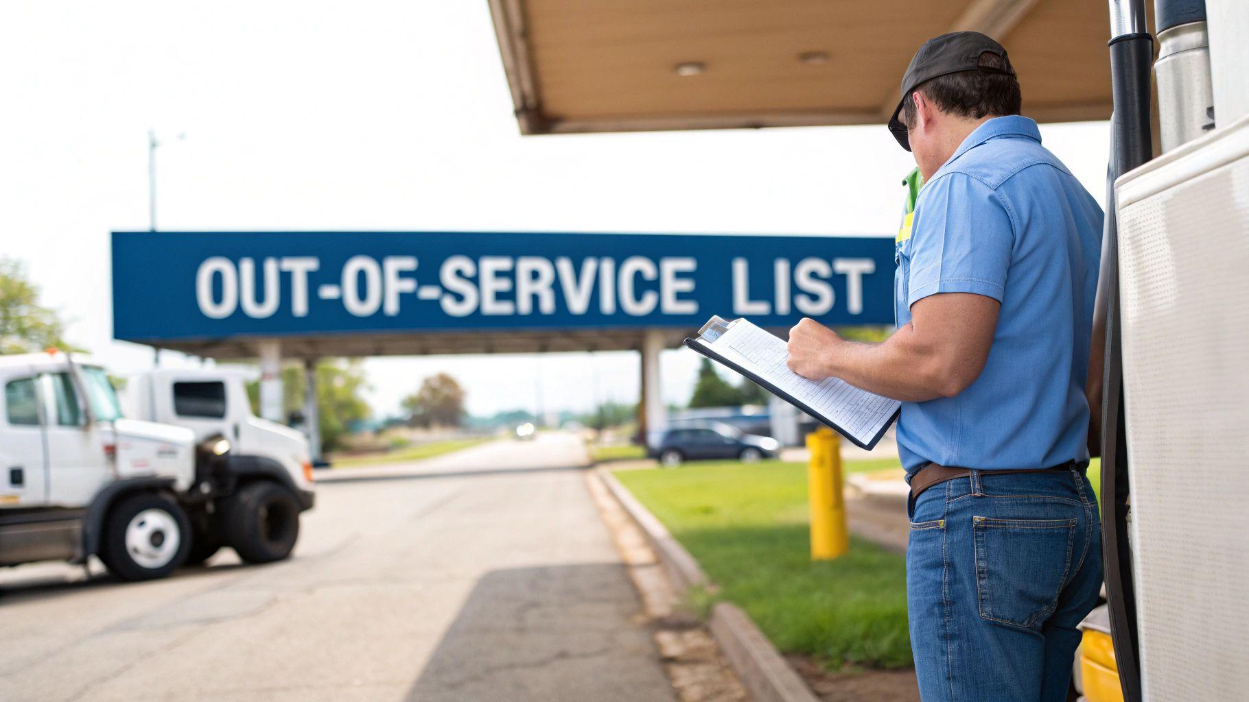 DOT Out of Service Violations List: Ultimate Guide